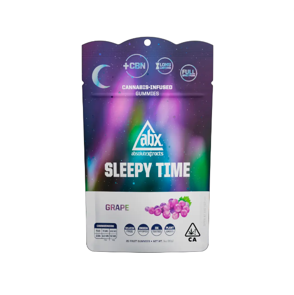 ABX - Grape Sleepy Time Gummies 100MG